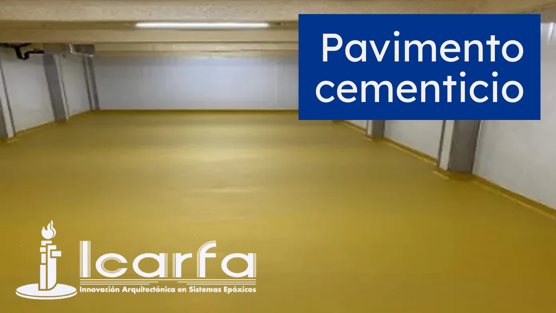 Pavimento cementicio